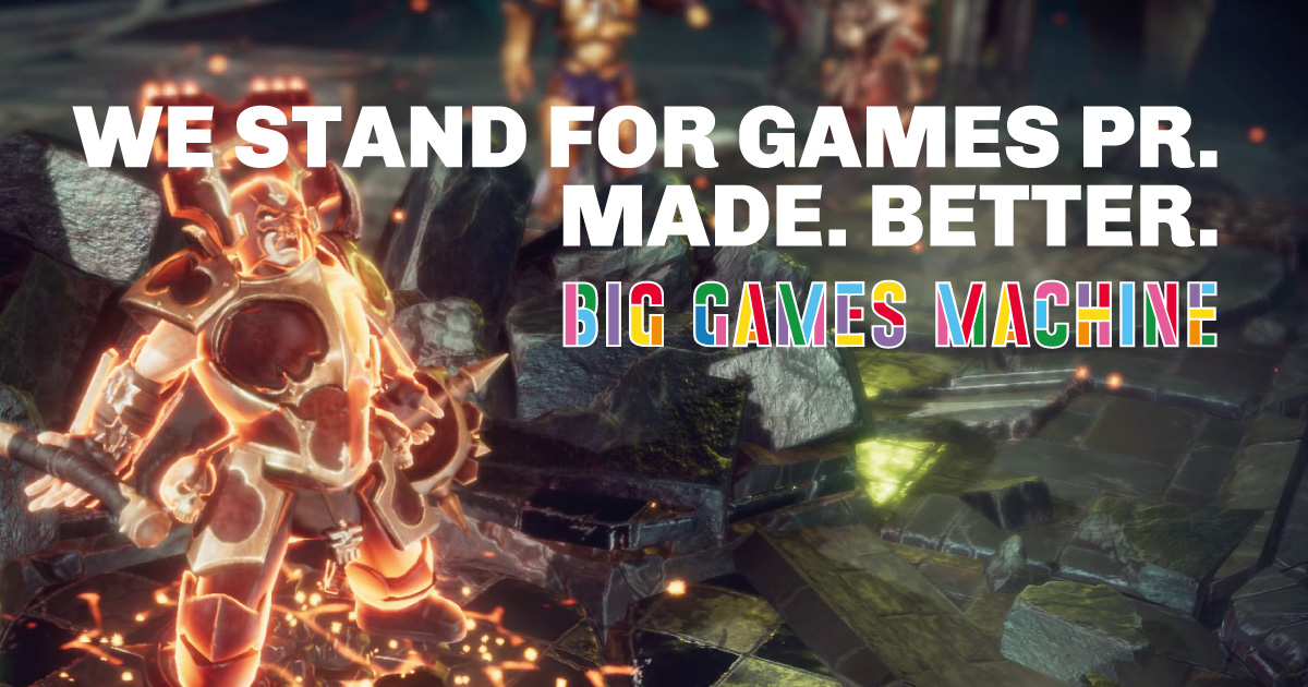 Big Games Machine| Video Games PR & Marketing Agency